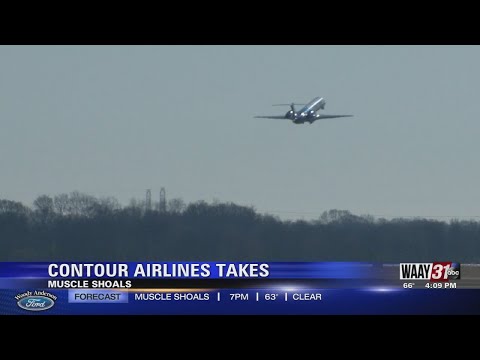 Contour Airlines officially takes off in Muscle Shoals