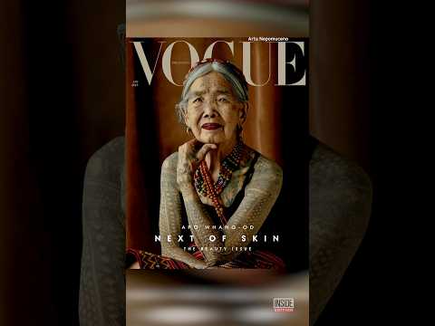 106-Year-Old Artist Makes History With Vogue Cover #shorts