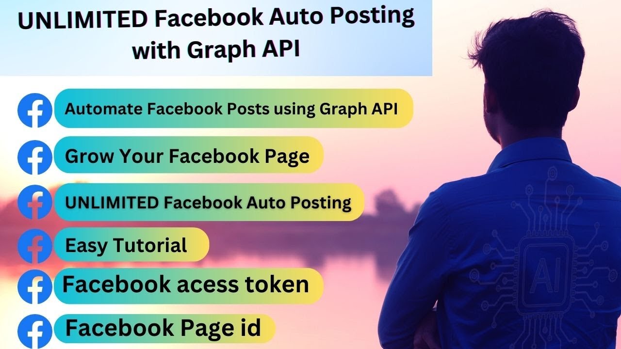 Auto Post to Facebook Page with Graph API Easy Tutorial | #youtube  #artificialintelligence