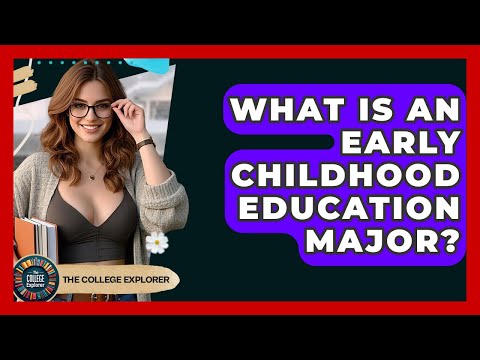 What Is An Early Childhood Education Major? - The College Explorer