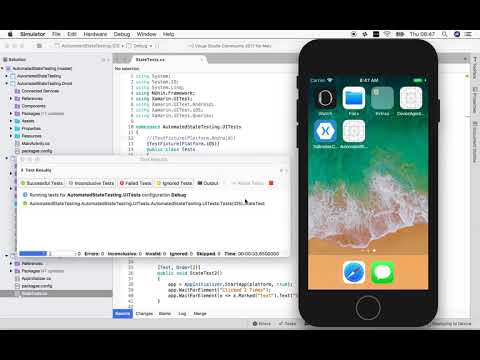 Xamarin UI Test – Testing State Management – martynnw