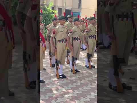 Quarter guard by ncc cadets 🔥😌 full video also available on the channel 😌🔥