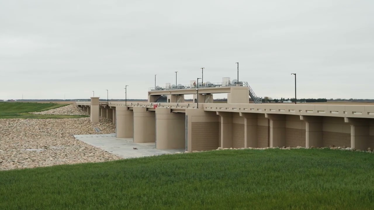 Metro flood diversion project marks major milestone with completion of inlet structure
