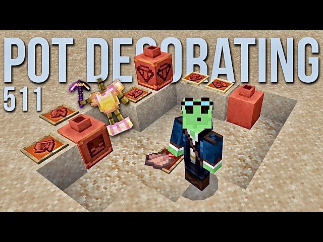 How to use pottery shards in Minecraft 1.20 Trails & Tales update