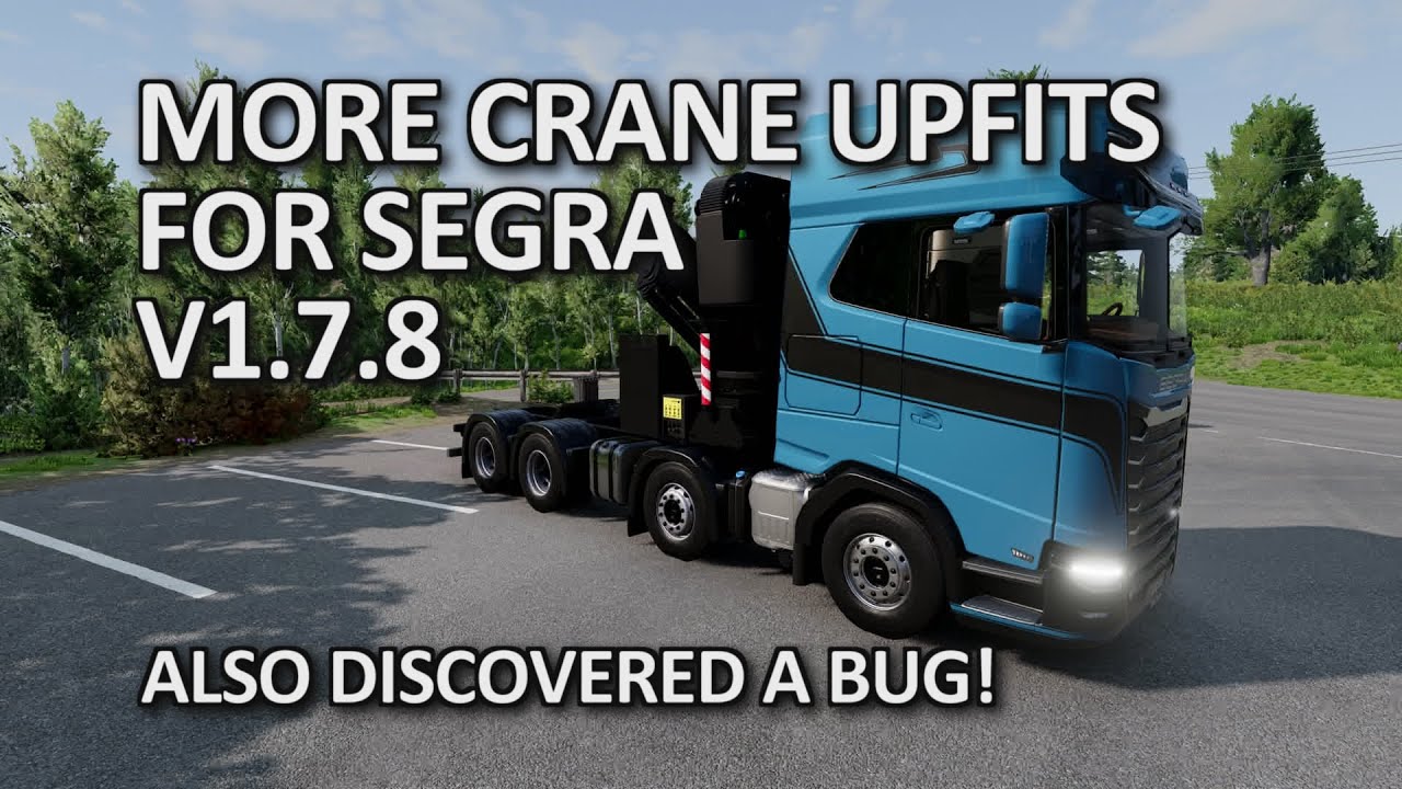 Crane Upfit Segra Pack 1.1 - BeamNG.drive