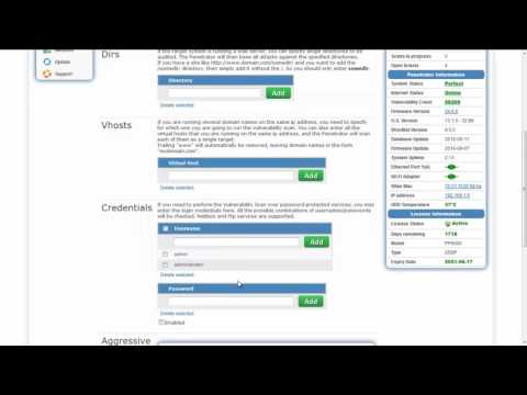 Credential Vulnerability Scans - Virtual and Hardware Appliance