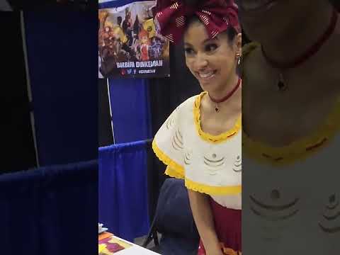 We met Dolores from Encanto!Adassa - The Wonderful Actress who played Dolores Madrigal in Encanto!