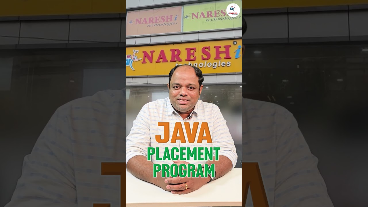 Naresh IT Presents: 50th Batch — Full Stack Java Placement Assistance Program