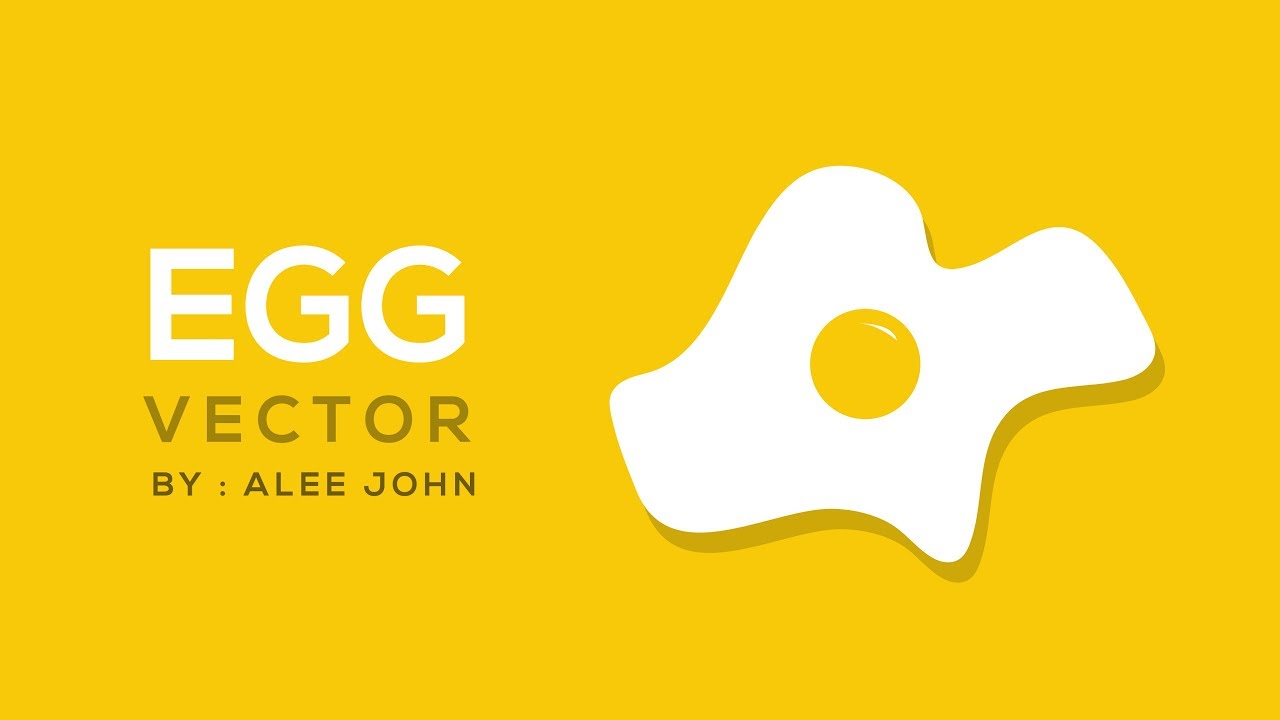 Egg Vector In Adobe Illustrator CC