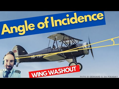 Angle Of Incidence Aviation Explained - [angle of attack and wing washout].