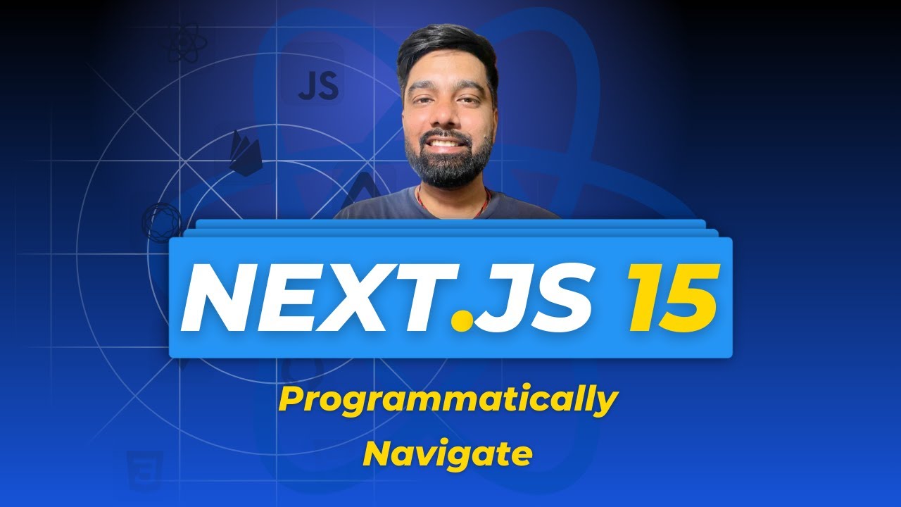 Nextjs 15 Tutorial Hindi 22 Programmatically Navigate
