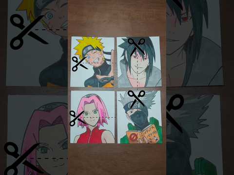 #shorts How to make Endless (Naruto) Card 🔥 #anime#drawing