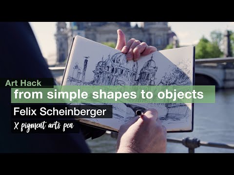 ‘Shapes to objects’ quick Art Hack from Felix Scheinberger - Urban Sketching Artist & Illustrator