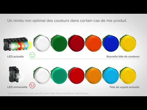 ZBVM1 - Harmony - bloc lumin XB4-XB5 - 230/240VAC - LED Universelle ...