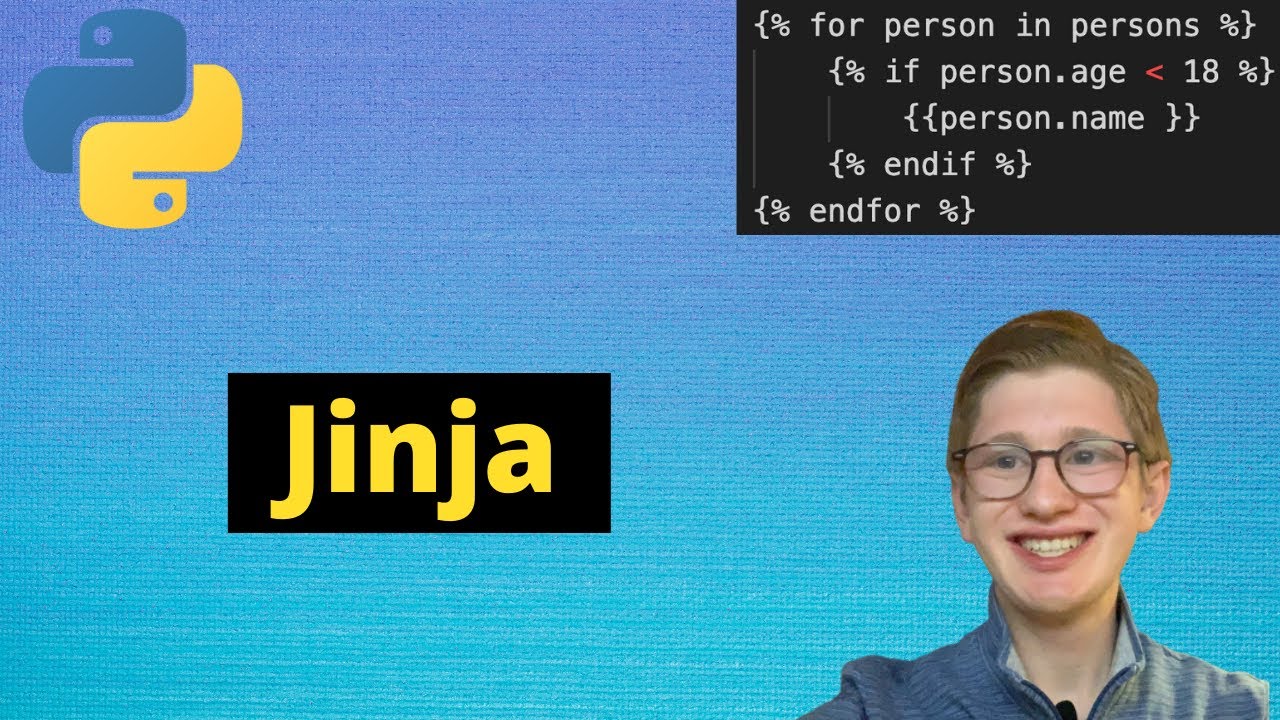 Intro to Jinja (Python Tutorial 67)