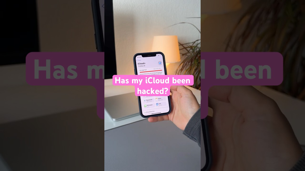 Here's how to know if your iCloud has been hacked #shorts