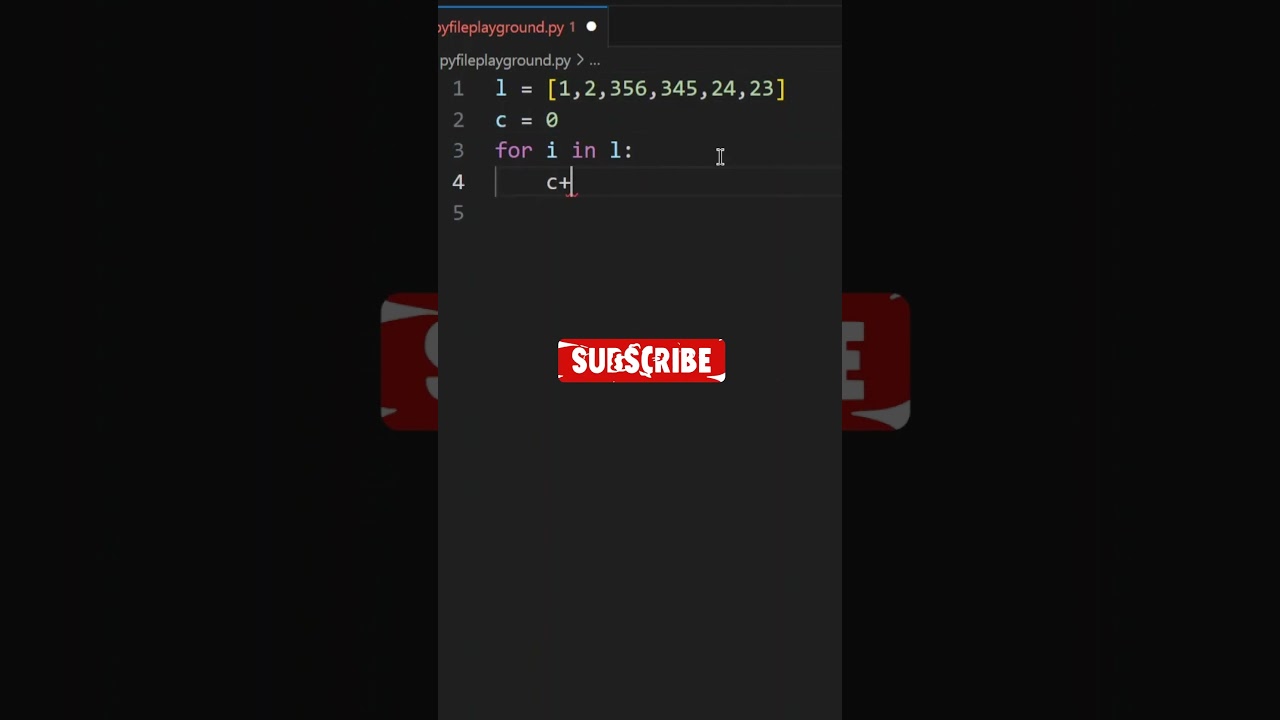 Sum of elements of list in python #shorts #python #programming