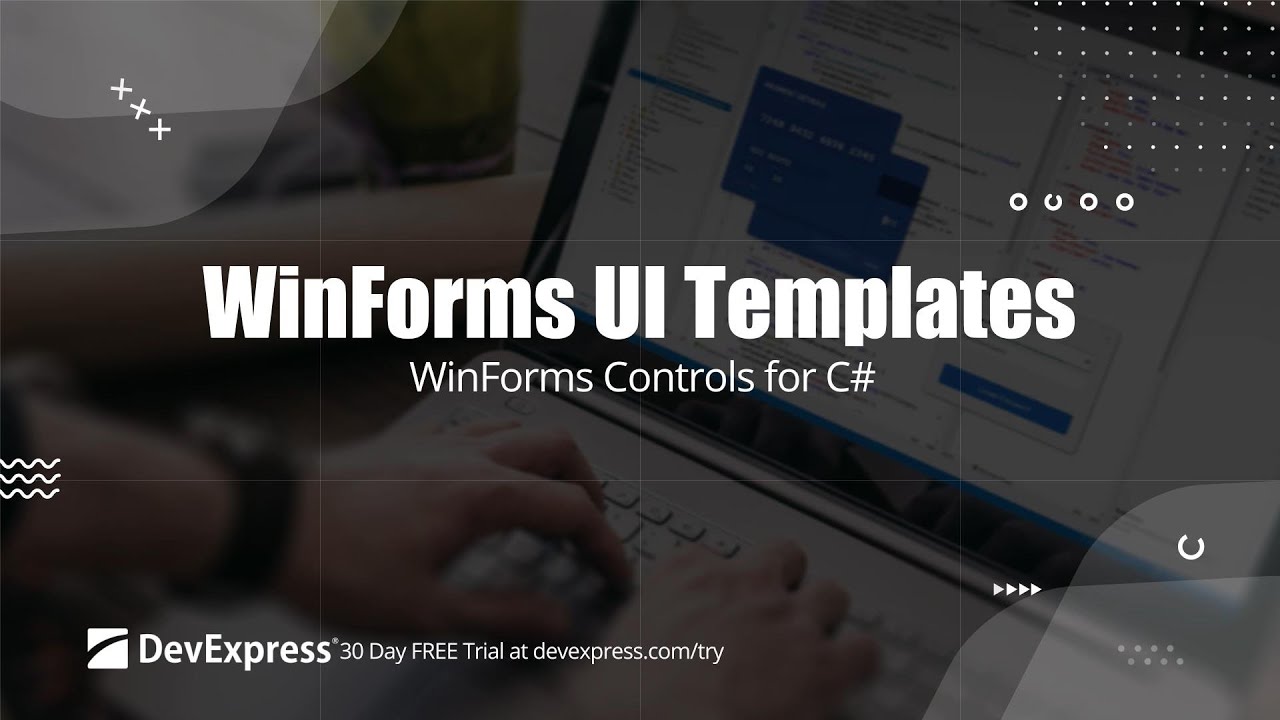 UI Templates for WinForms - Jump Start Form Design Process