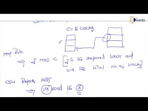 Set Associative Mapping 3 - Memory - GATE - Computer Organisation and Architecture - CSE Video ...