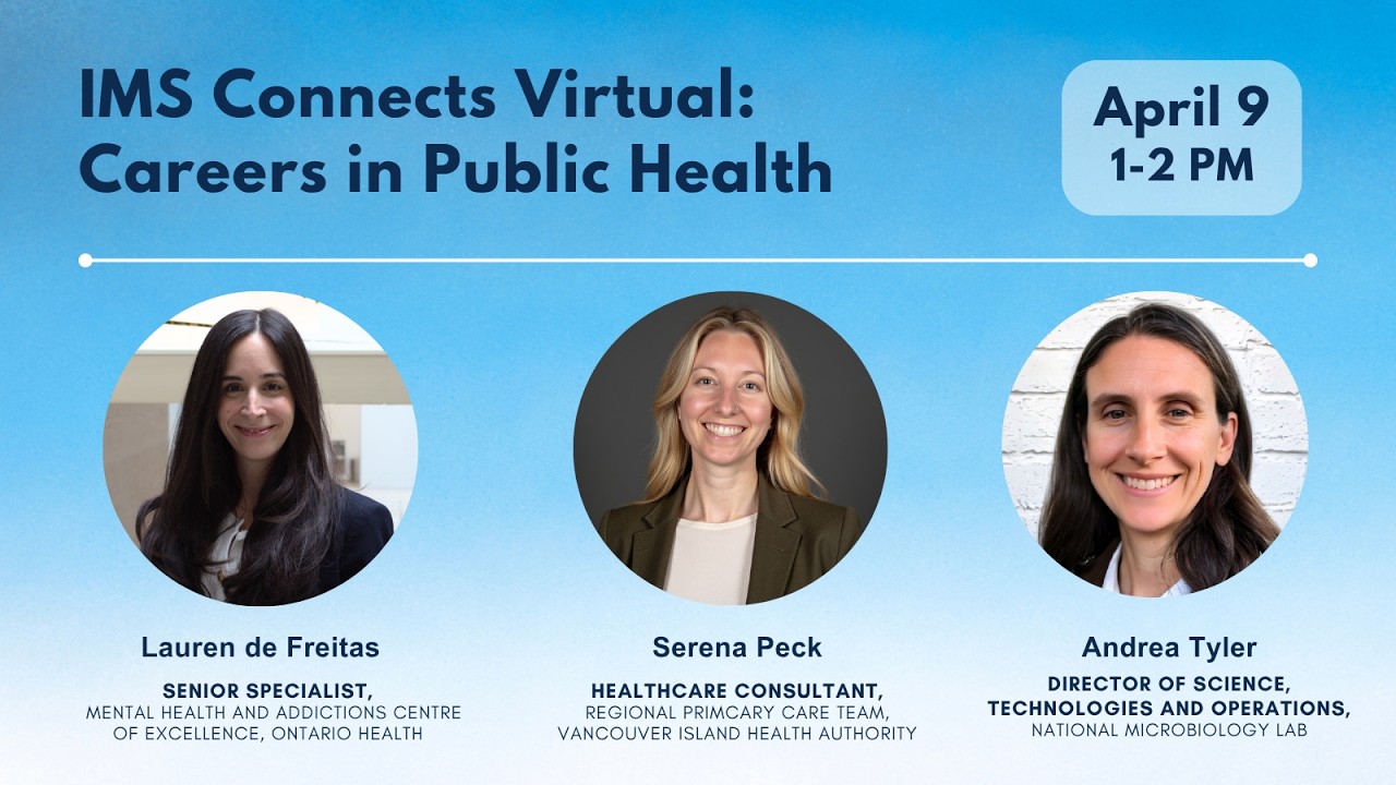 IMS Connects Virtual: Careers in Public Health