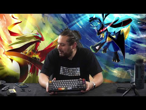 Ep 25: Drop Alt 60% Mechanical Keyboard with Custom Artisan Resin Pokémon Key Caps by Hirosart
