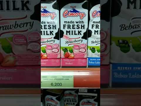Harga susu kotak per Februari 2023 #shorts #milk #video