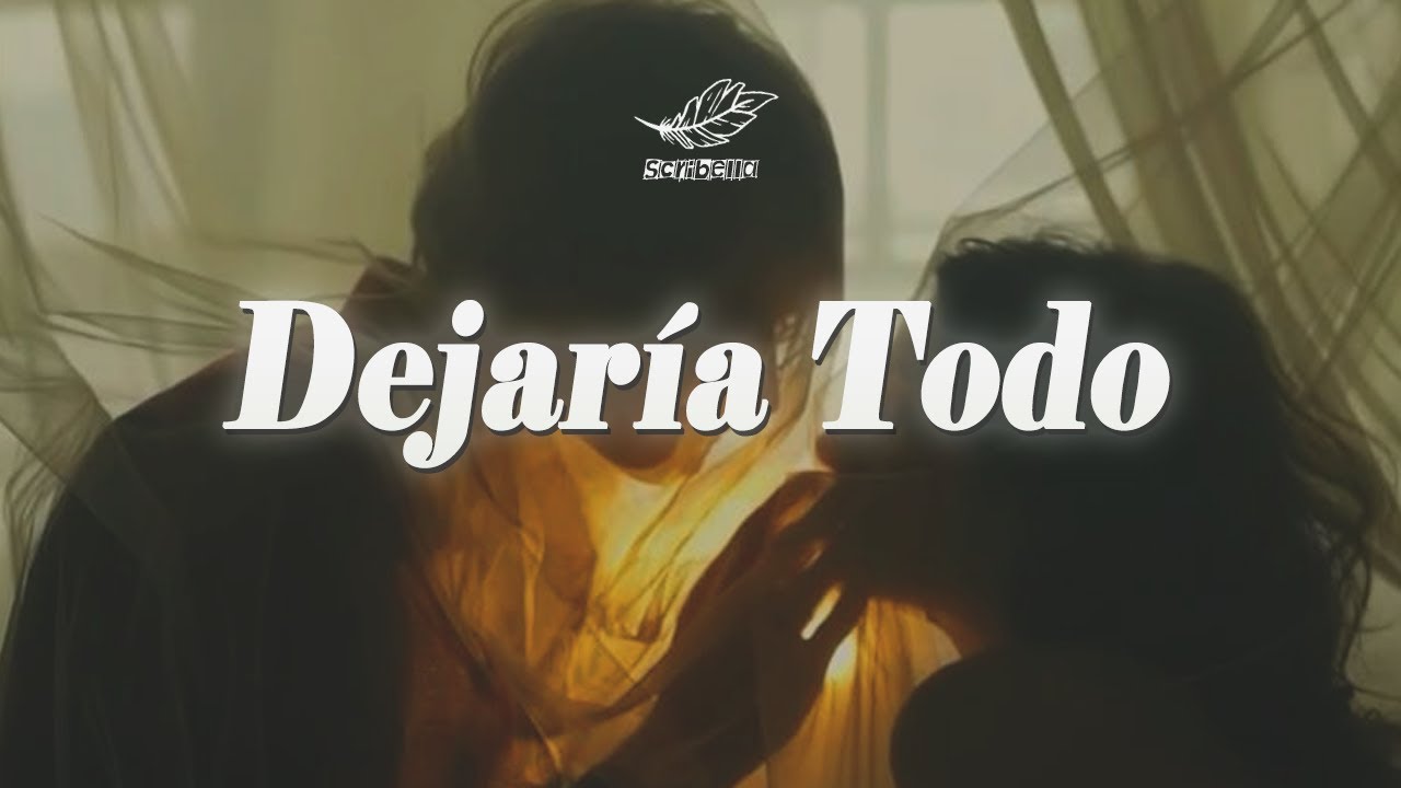 Chayanne - Dejaría Todo (Letra)