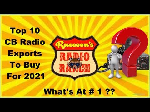 Top 10 Export CB Radios For 2021
