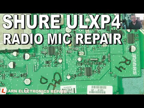 Faulty SHURE ULXP4 Radio Mic Receiver. Nothing on the Display or LEDs but backlight on.