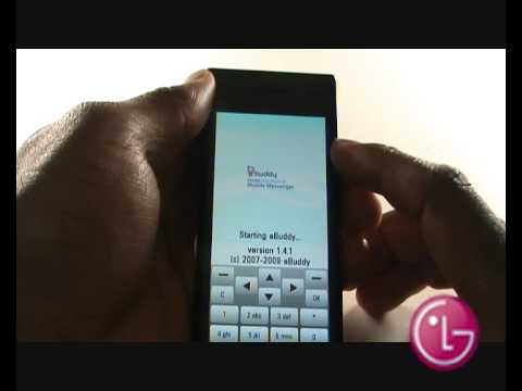 Instant Messaging MSN Tutorial | LG Chocolate BL40 | LGTutorials.co.uk