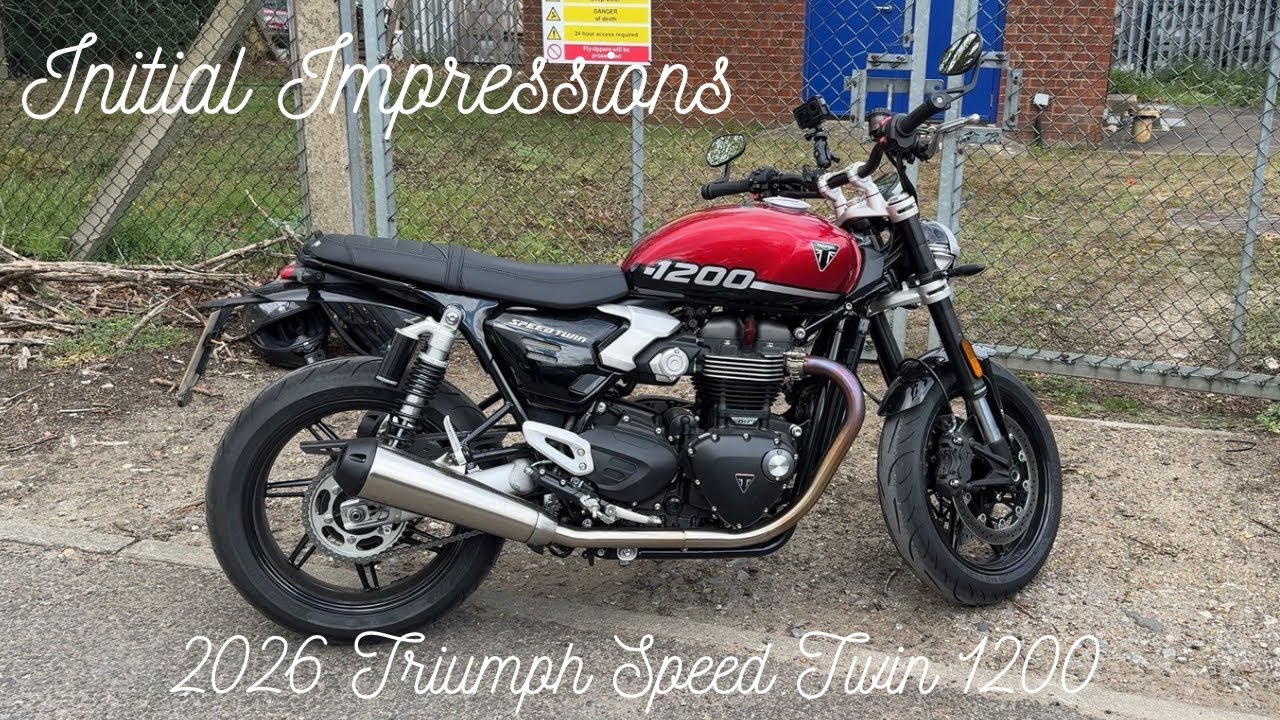 Initial Impressions: 2026 Triumph Speed Twin 1200