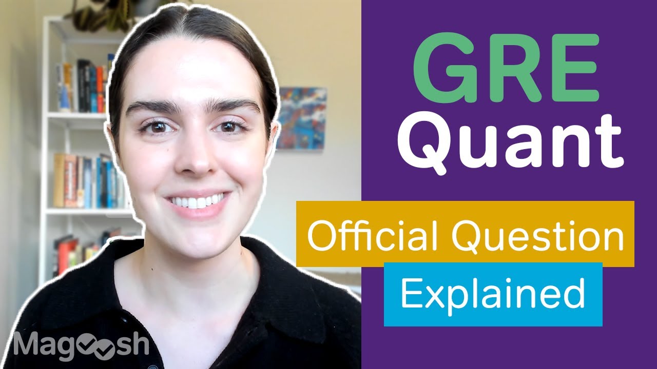 Official GRE Quant (Geometry) Question Explained!