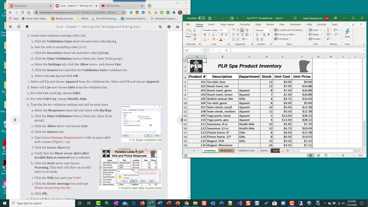 Excel PP 7 2 Help