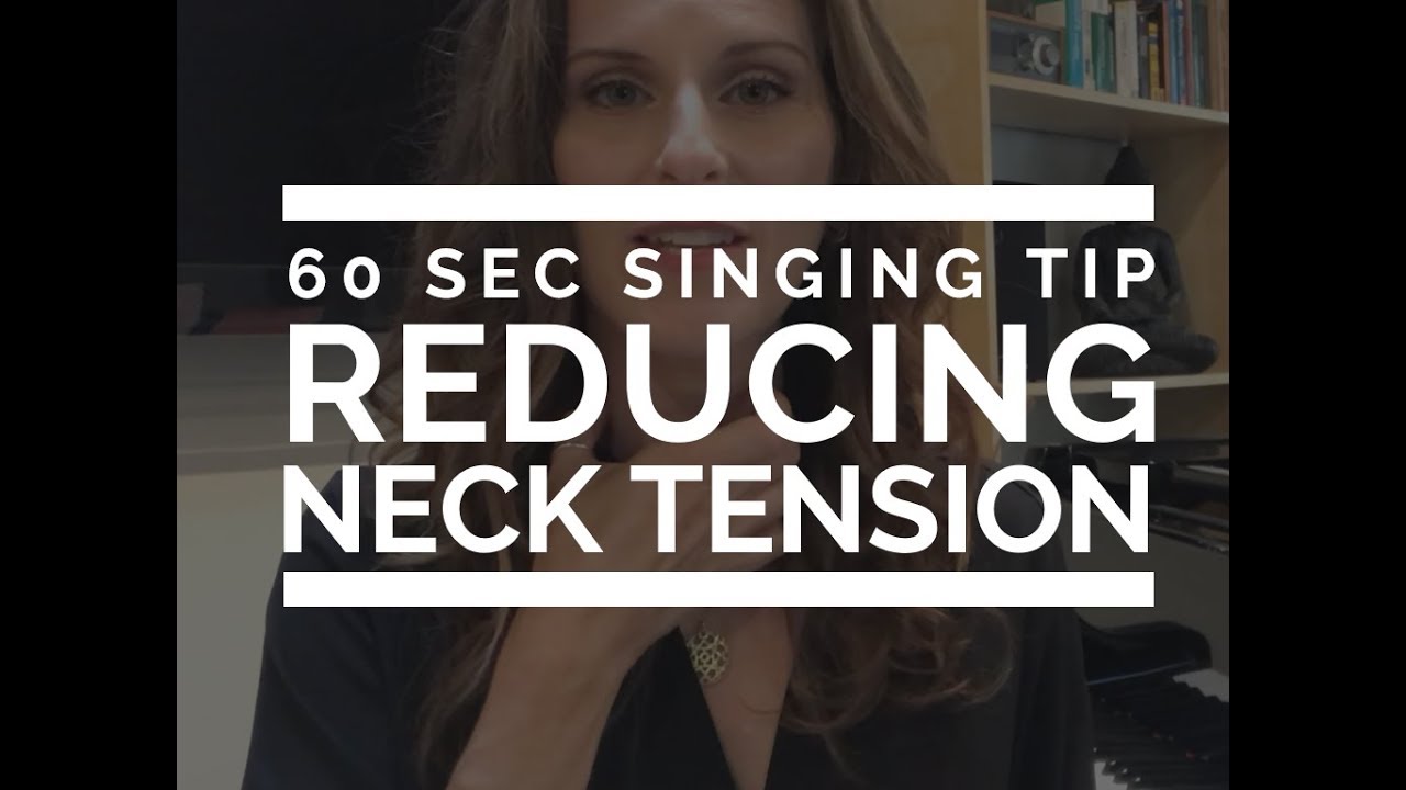 60 Second Singing Tip: Reducing Neck Tension | Arden Kaywin Vocal Studio