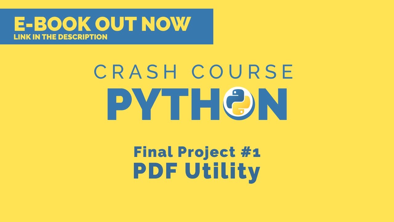 🐍 Converting Images to PDF | Python3 crash course 2020 | Final project - PDFutility #1