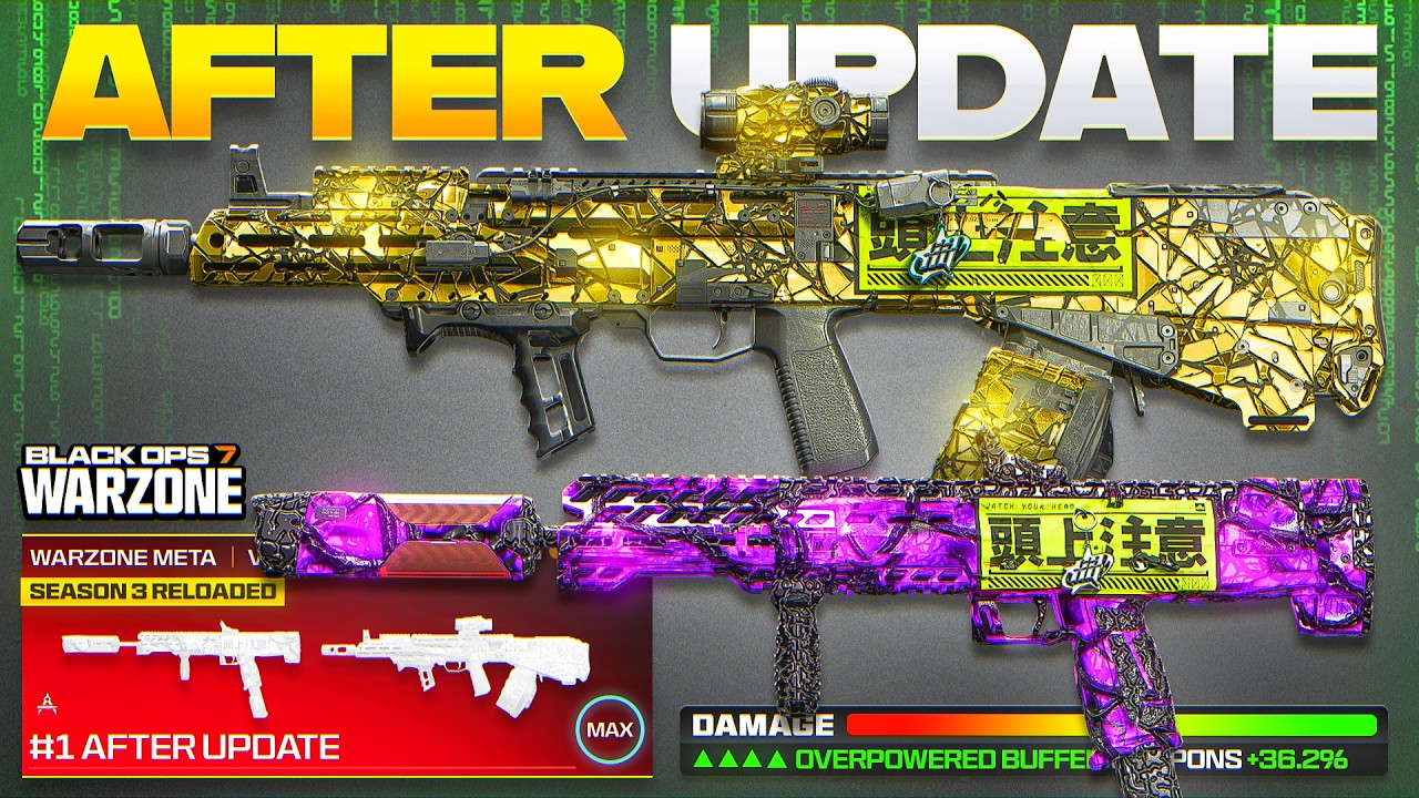 #1 BEST *BUFFED* META LOADOUT for WARZONE BO7 S3 RELOADED UPDATE! (Best COD WZ Meta Loadouts)
