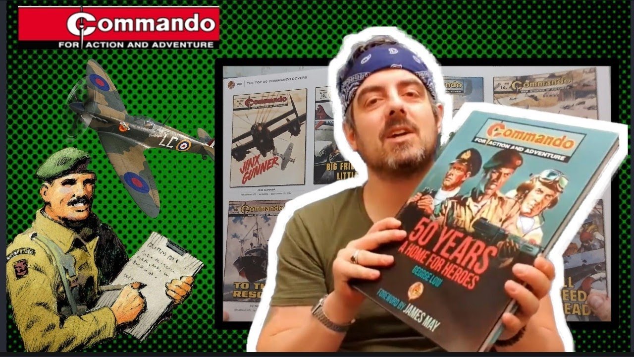 COMMANDO 50 YEARS • HOME FOR HEROES • BRITISH COMICBOOKS