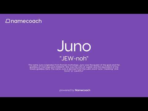 How to Pronunce Juno
