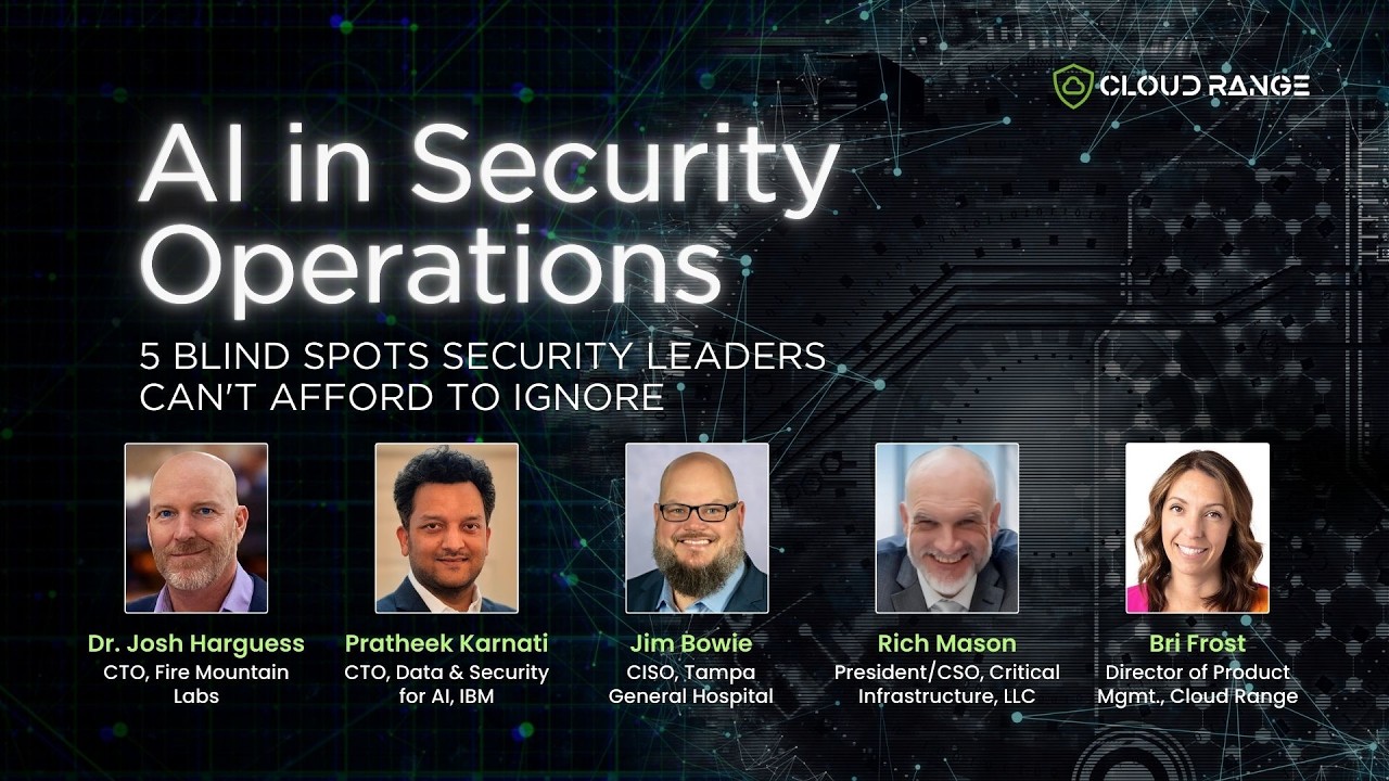 AI in Security Operations – Cloud Range webinar