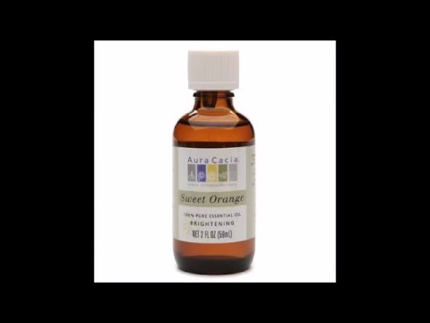 Aura Cacia Pure Essential Oil, Brightening Orange