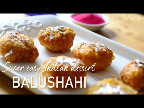 Balushahi - Sugar Glazed Indian Doughnuts | Easy Homemade Dessert ready in mins for Holi celebration
