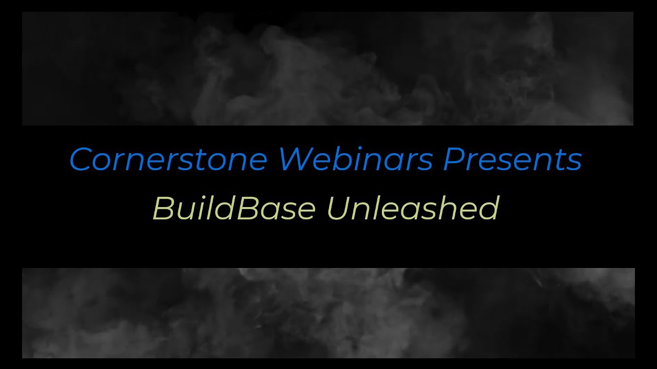 Buildbase Webinar
