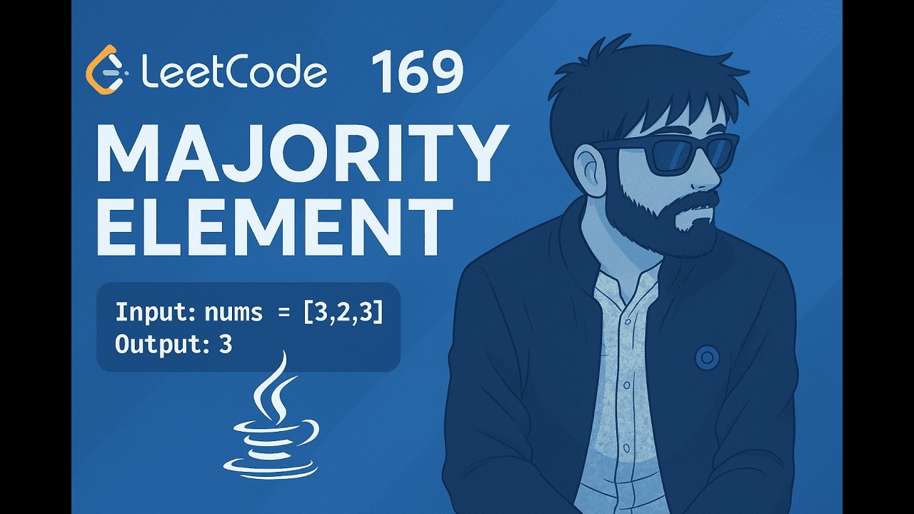 LeetCode 169 | Majority Element | Java Solution Explained Easily (Boyer-Moore Algorithm)