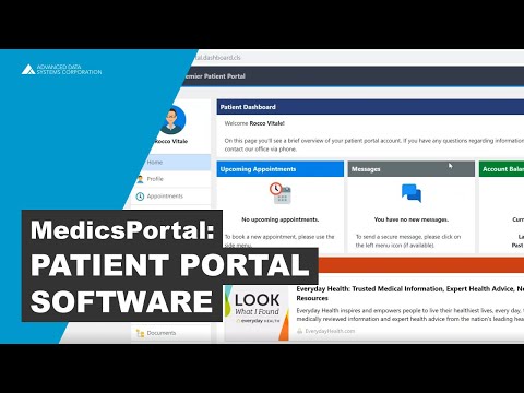 MedicsPortal: Patient Portal Software