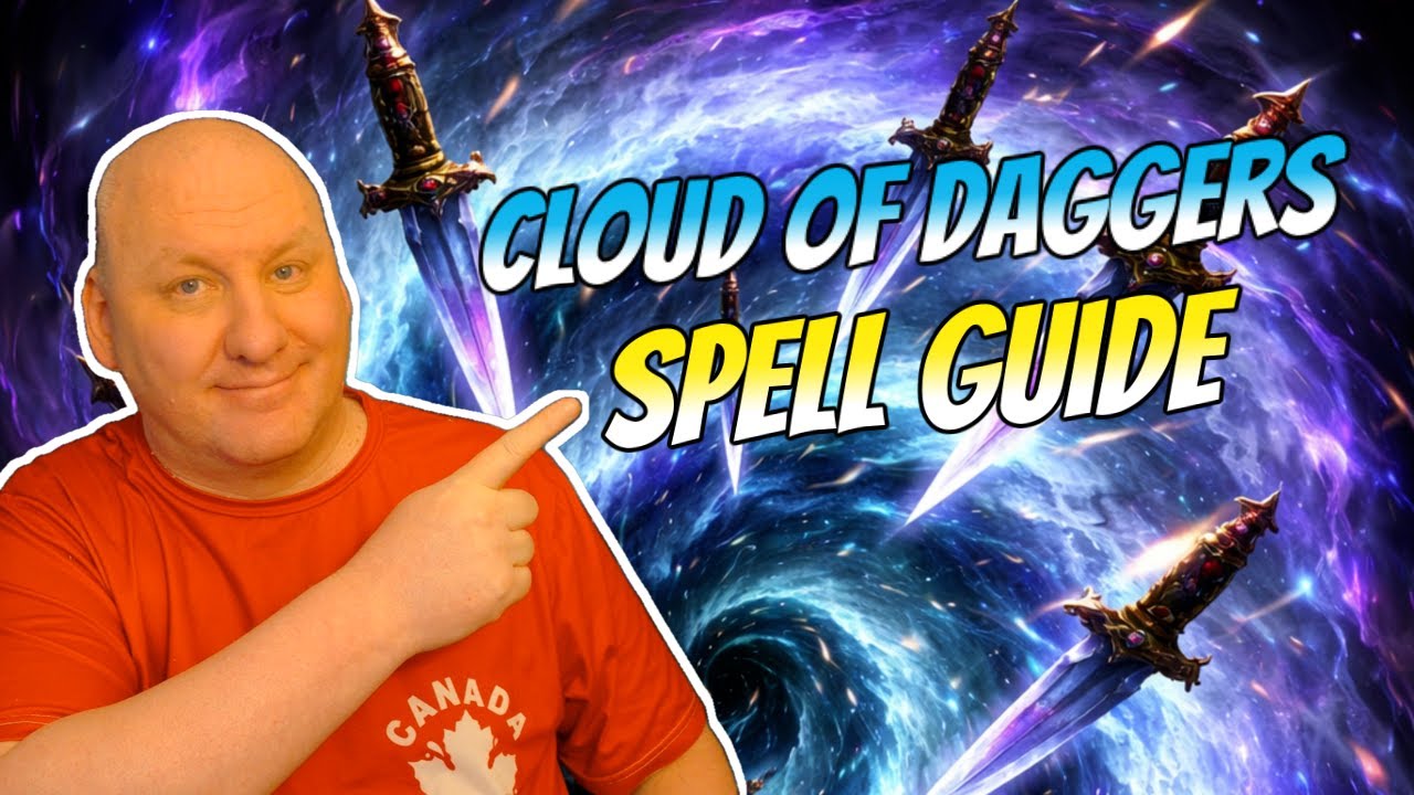 Cloud of Daggers D&D 5.5 Spell Guide