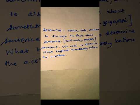 determine meaning #shorts #vocabulary #english_fluency