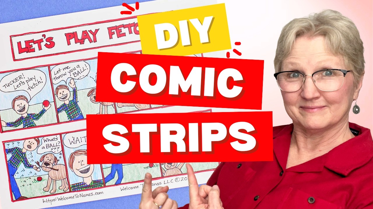 FREE Comic Strip Template for Kids ✏️ Make Your Own Comic Book (Easy & Fun!)