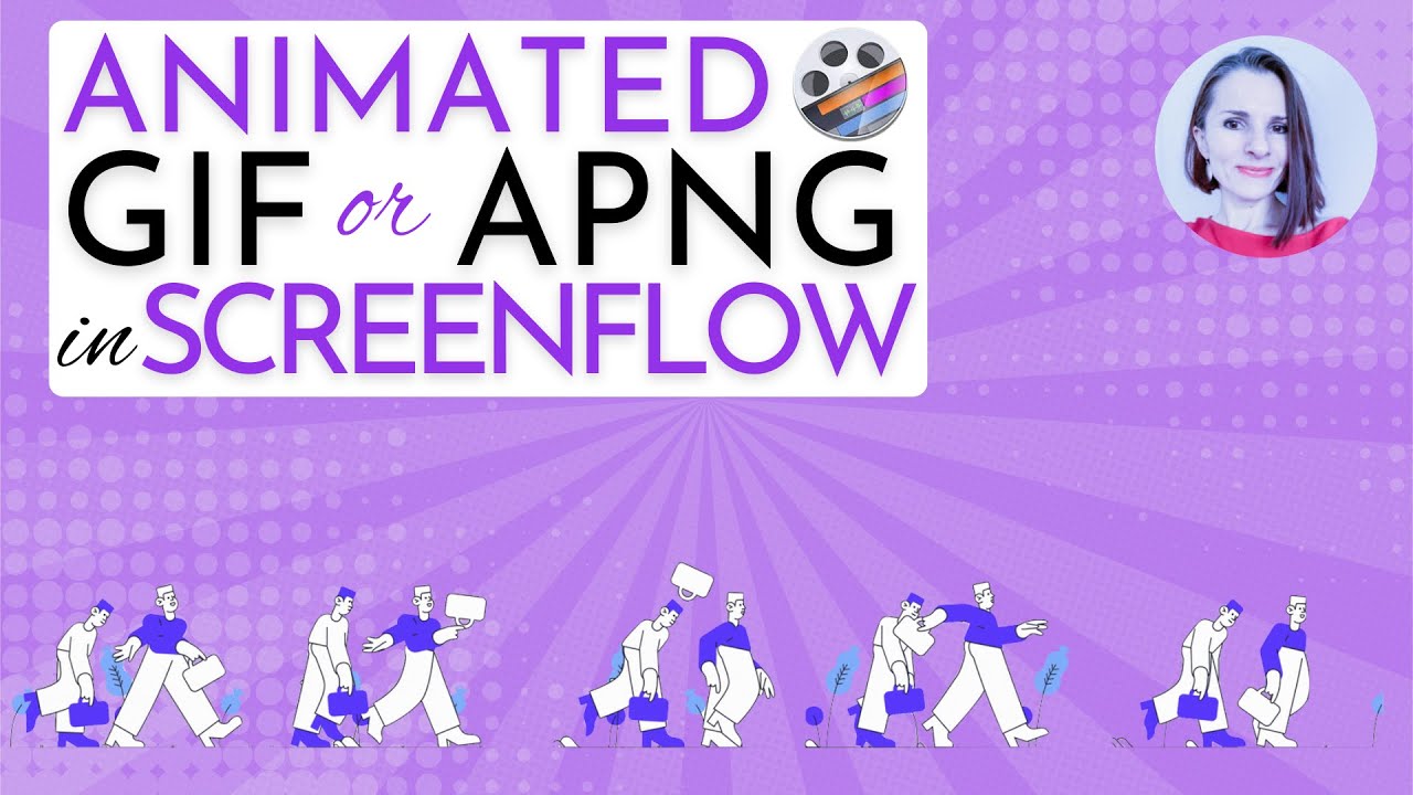 Create Animated Gif in Screenflow 10