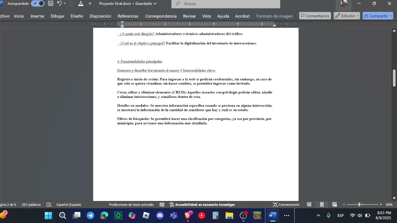 Presentación de Proyecto Final. Angular
