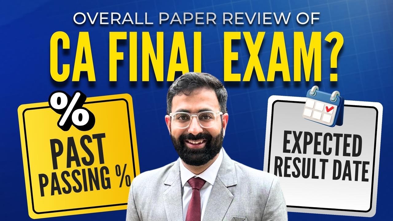 CA Final May 2026 Students: Result Trend + Job Market Update